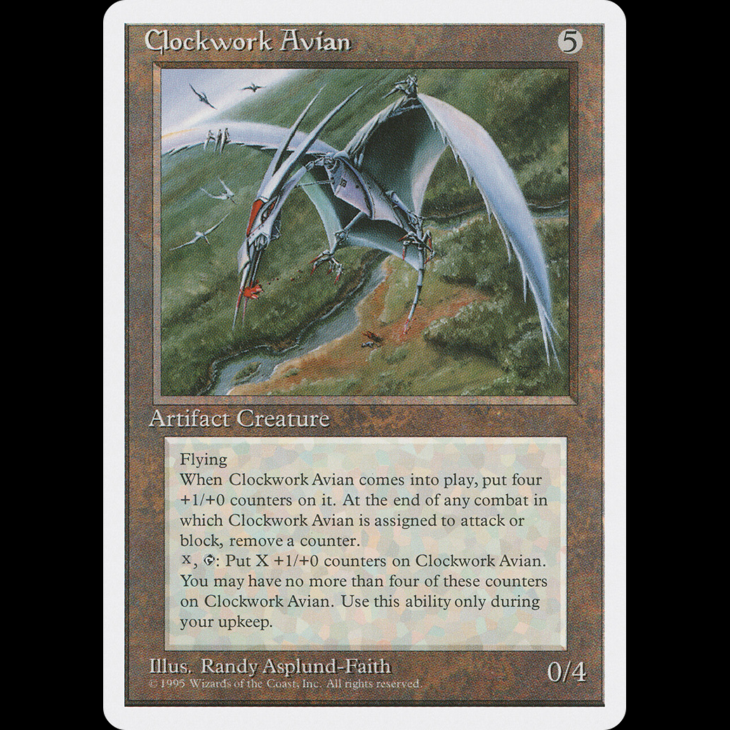 MTG Clockwork Avian Fourth Edition - Madtoyz