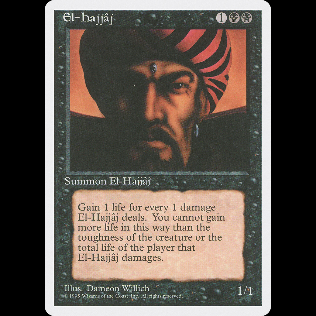 MTG El-Hajjâj Fourth Edition - Madtoyz