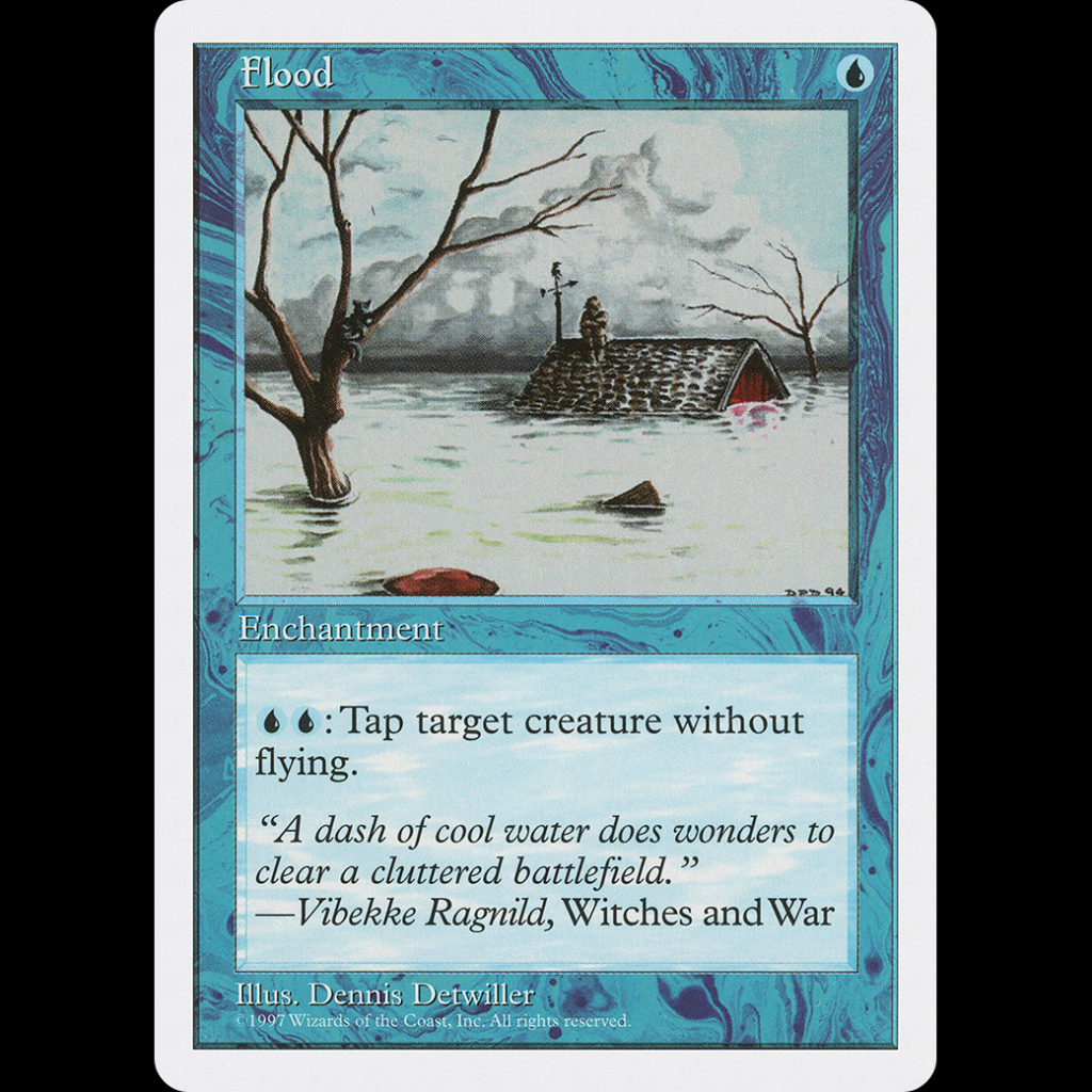 MTG Inundación (Flood) Fifth Edition 5ed#87 - Madtoyz