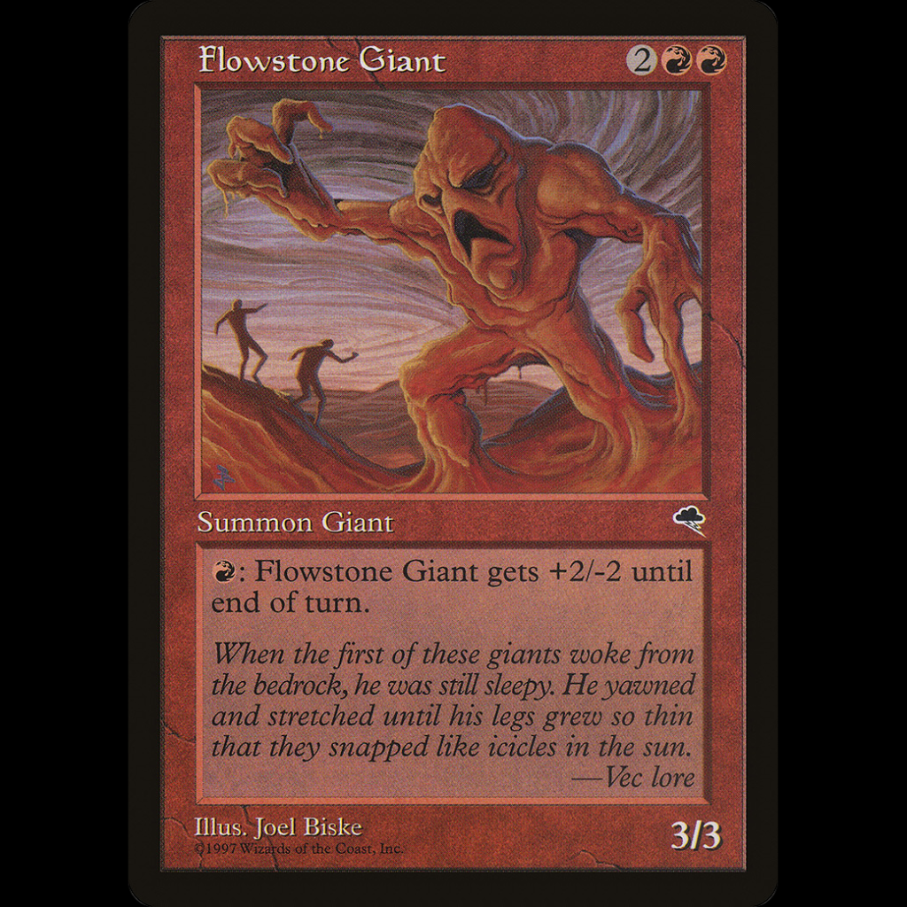 MTG Flowstone Giant Tempest tmp#174 - Madtoyz