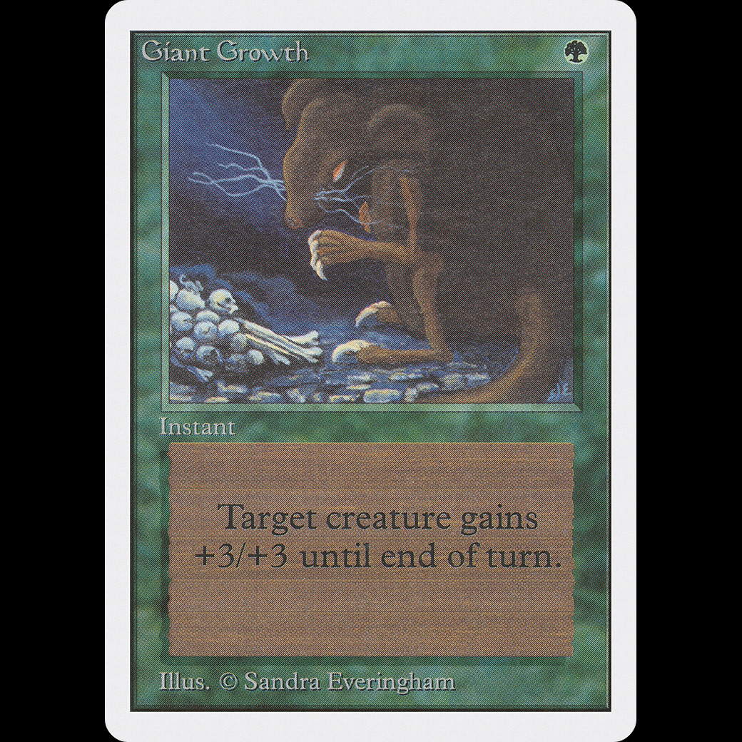 MTG Giant Growth Unlimited Edition - Madtoyz