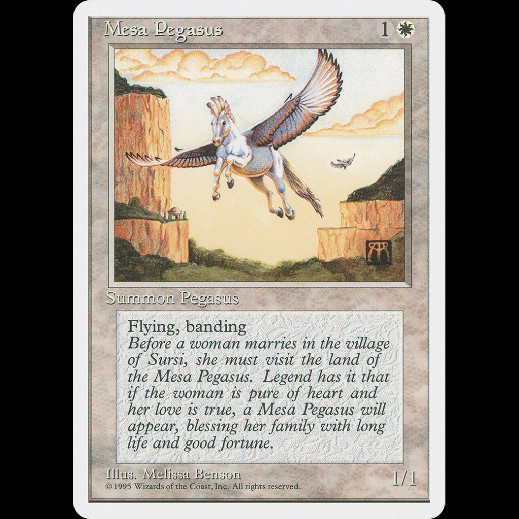 MTG Pegaso de la Meseta (Mesa Pegasus) Fourth Edition 4ed#35 - Madtoyz