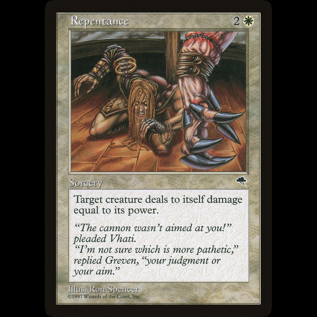 MTG Repentance Tempest tmp#37 - Madtoyz