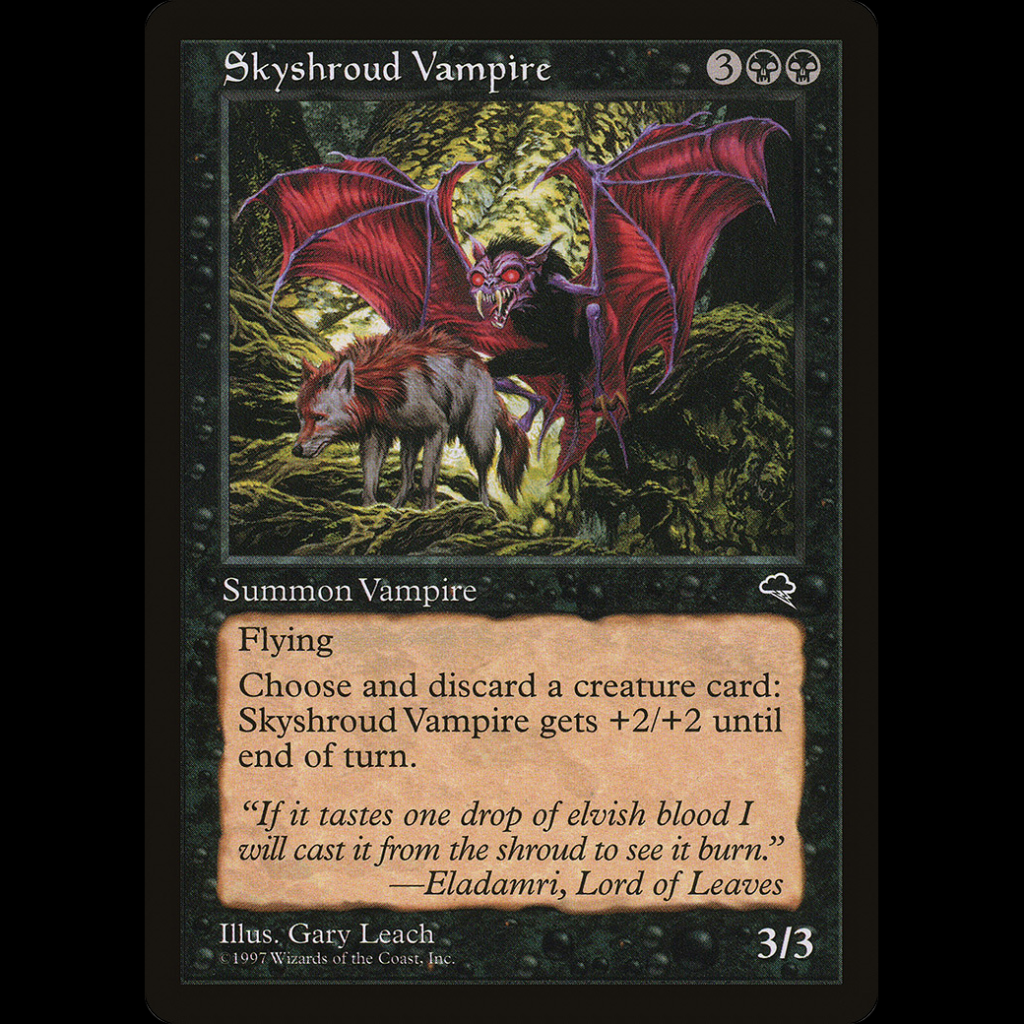 MTG Vampiro de Veloceleste (Skyshroud Vampire) Tempest tmp#157 - Madtoyz