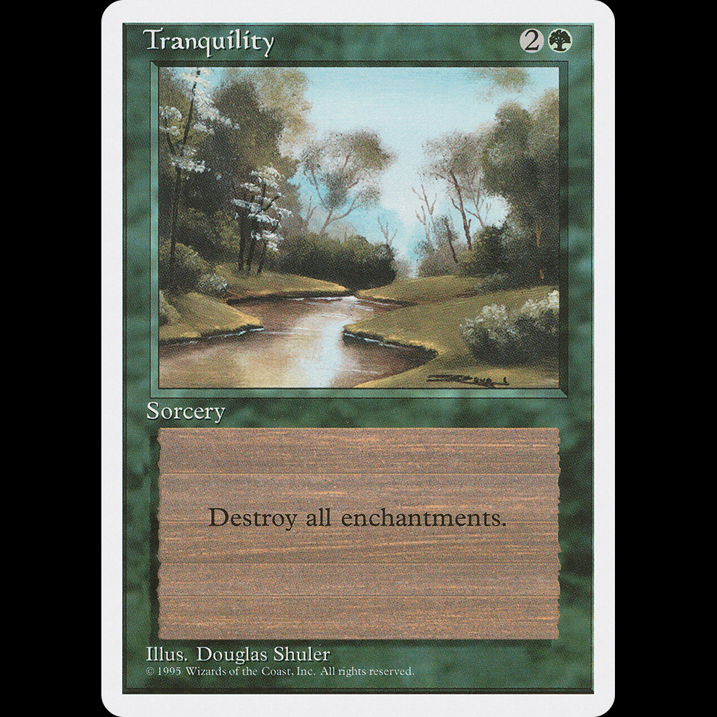 MTG Tranquility Fourth Edition - Madtoyz