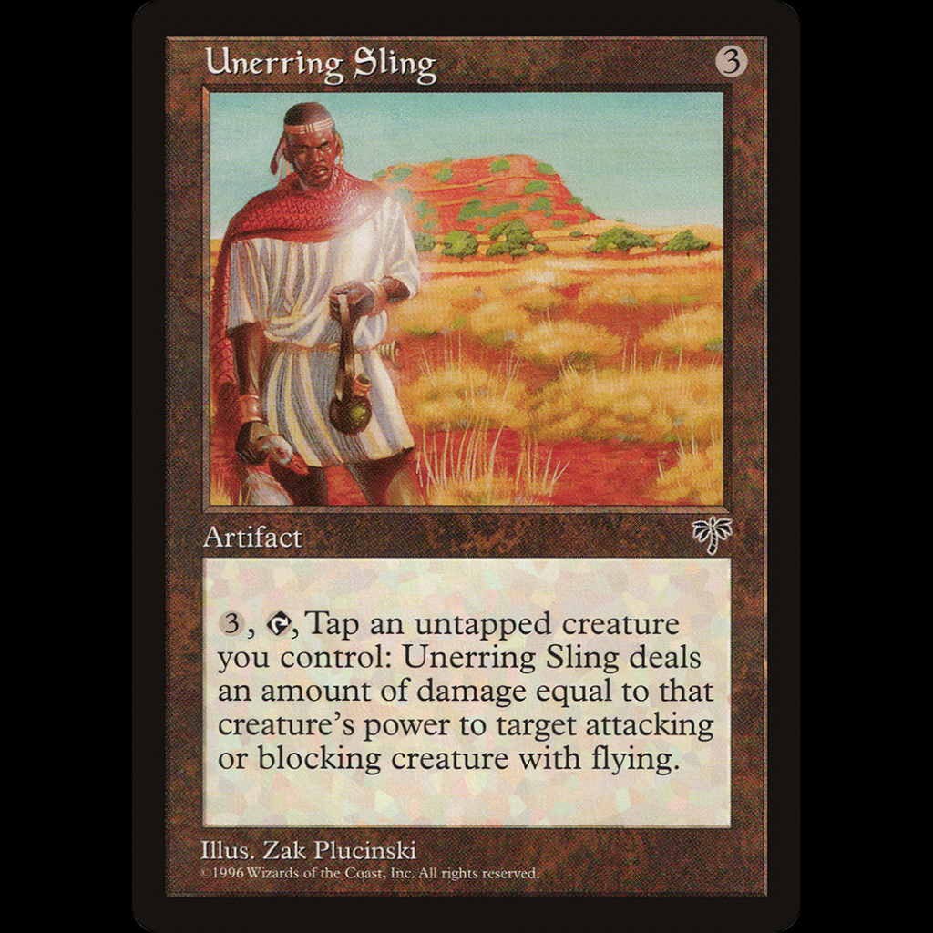 MTG Unerring Sling Mirage mir#322 - Madtoyz