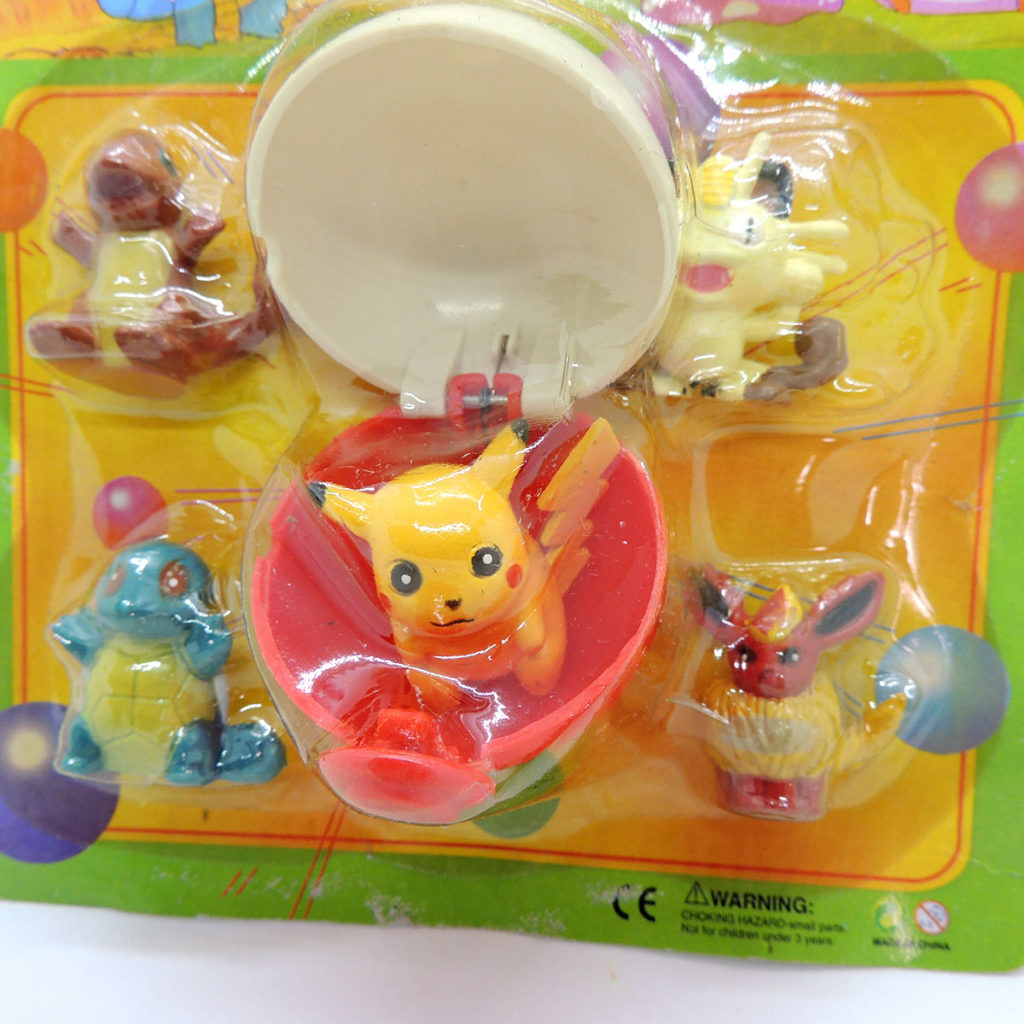 Pokemon Prodigy Pet Pikachu Charmander Eevee Bootleg 90s - Madtoyz