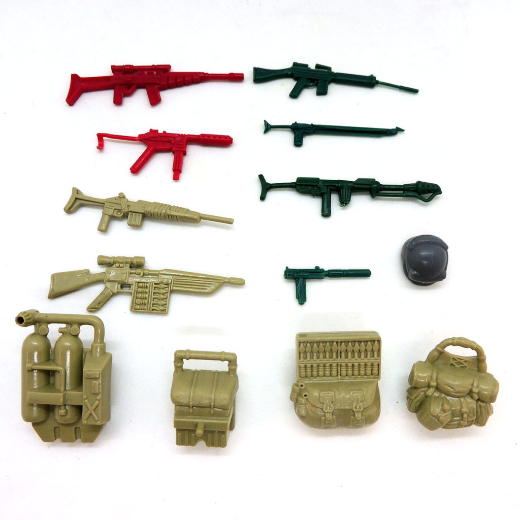 Gi Joe Battle Gear Accesory Pack #3 1985 Armas Weapons - Madtoyz