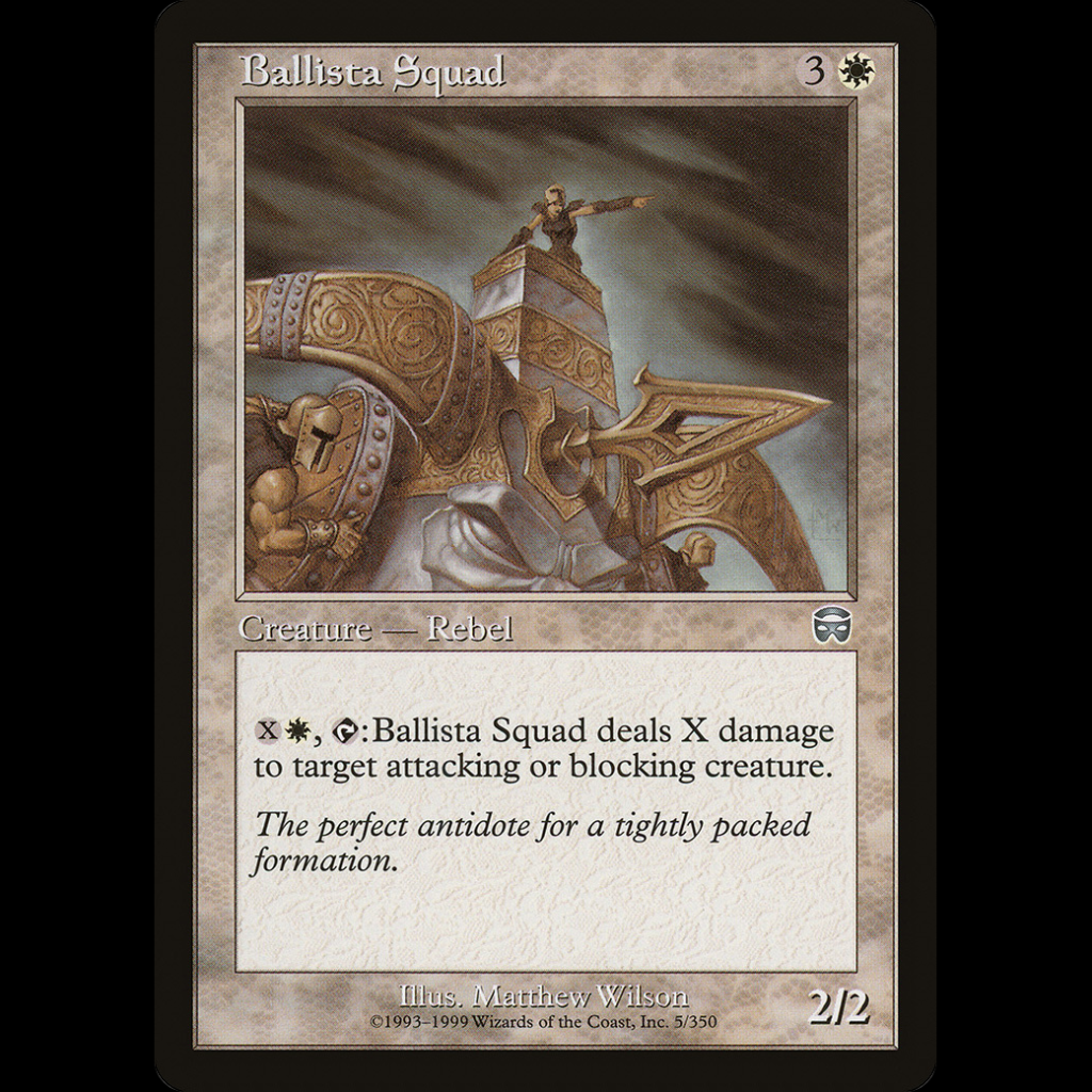 MTG Ballista Squad Mercadian Masques mmq#5 - Madtoyz