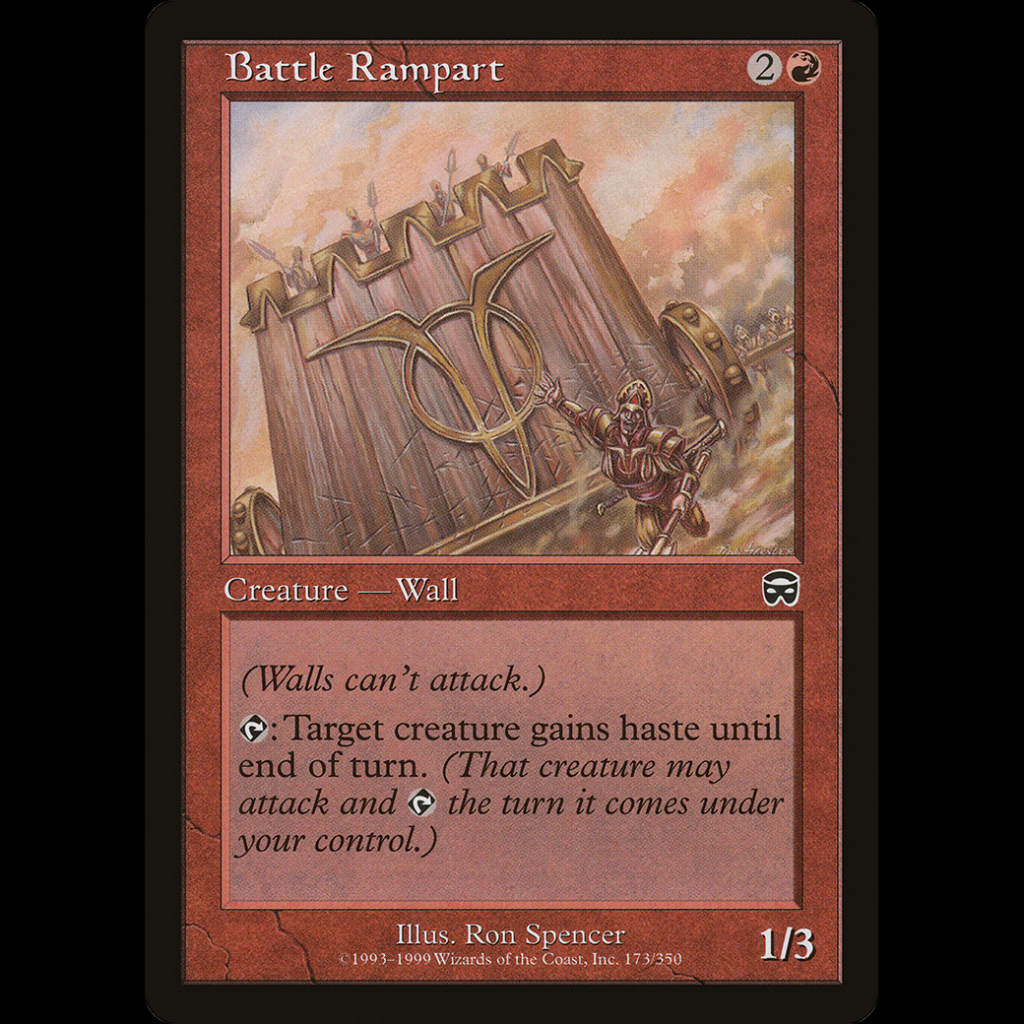 MTG Bastión de batalla (Battle Rampart) Mercadian Masques mmq#173 - Madtoyz