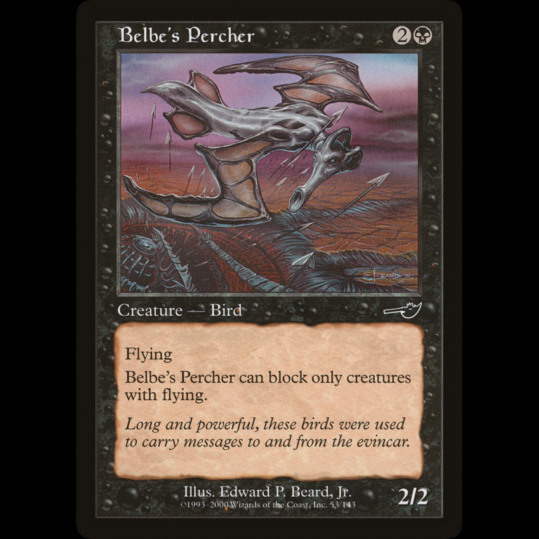 MTG Perca del Belbe (Belbe's Percher) Nemesis nem#53 - Madtoyz