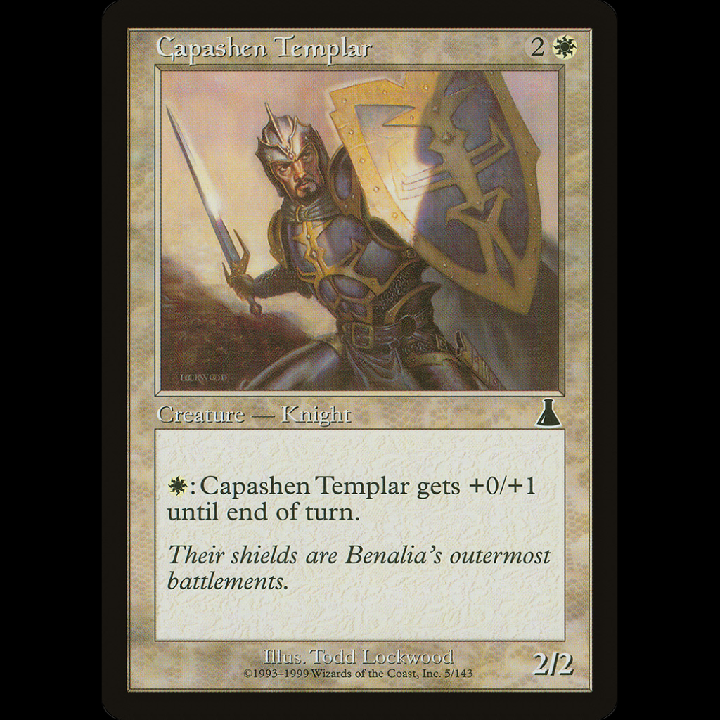 MTG Templario Capashen (Capashen Templar) Urza's Destiny uds#5 - Madtoyz