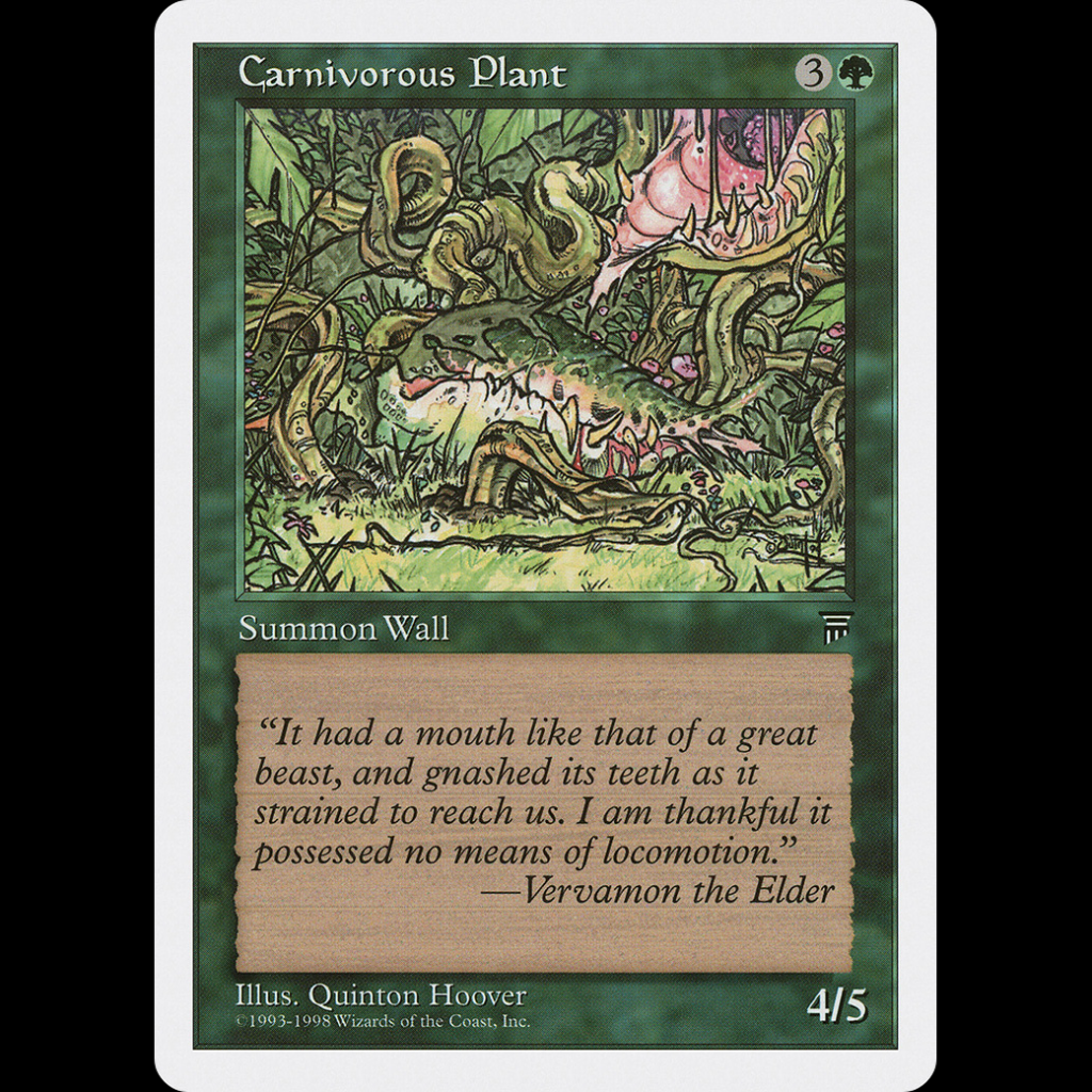MTG Carnivorous Plant Anthologies ath#53 - Madtoyz