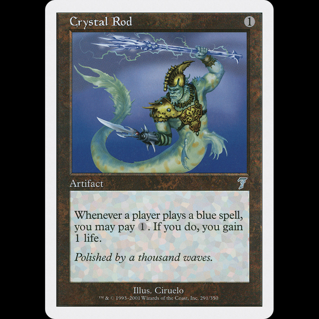 MTG Crystal Rod Seventh Edition 7ed#291 - Madtoyz