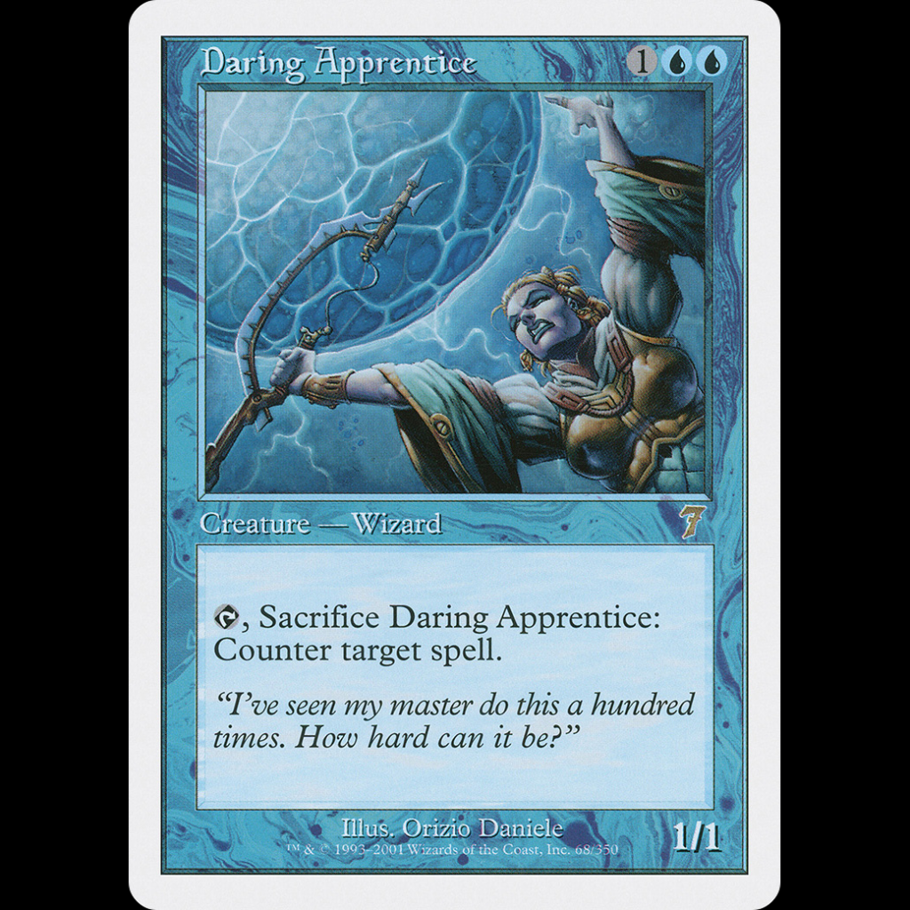 MTG Daring Apprentice Seventh Edition - Madtoyz