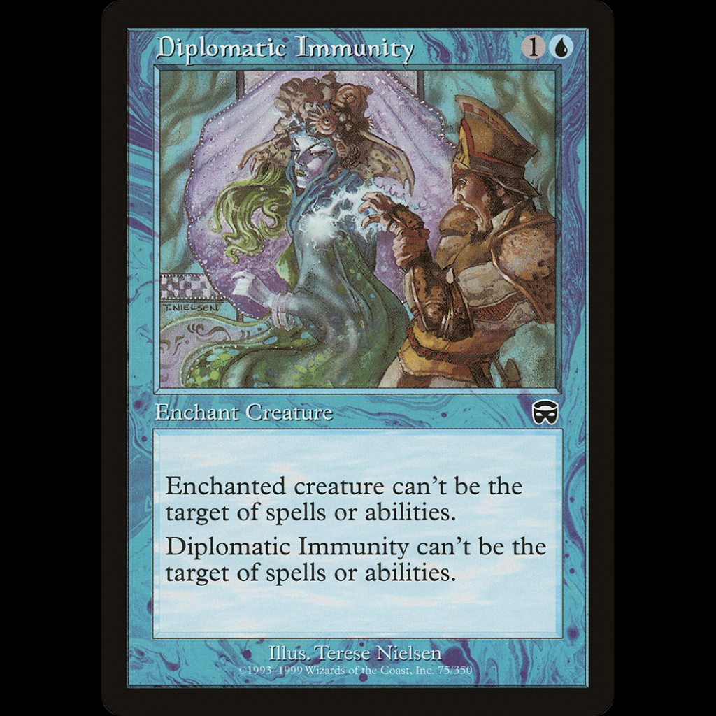 MTG Inmunidad diplomática (Diplomatic Immunity) Mercadian Masques mmq ...