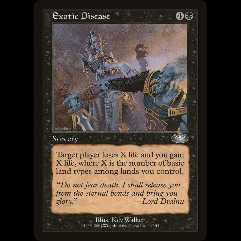 MTG Exotic Disease Planeshift - Madtoyz