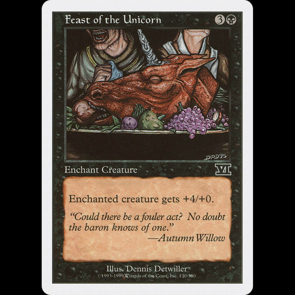MTG Feast of the Unicorn Classic Sixth Edition 6ed#130 - Madtoyz