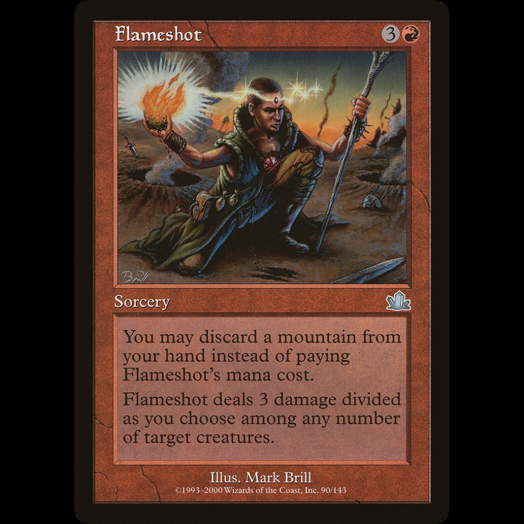 MTG Perdigón Flamígero (Flameshot) Prophecy pcy#90 - Madtoyz