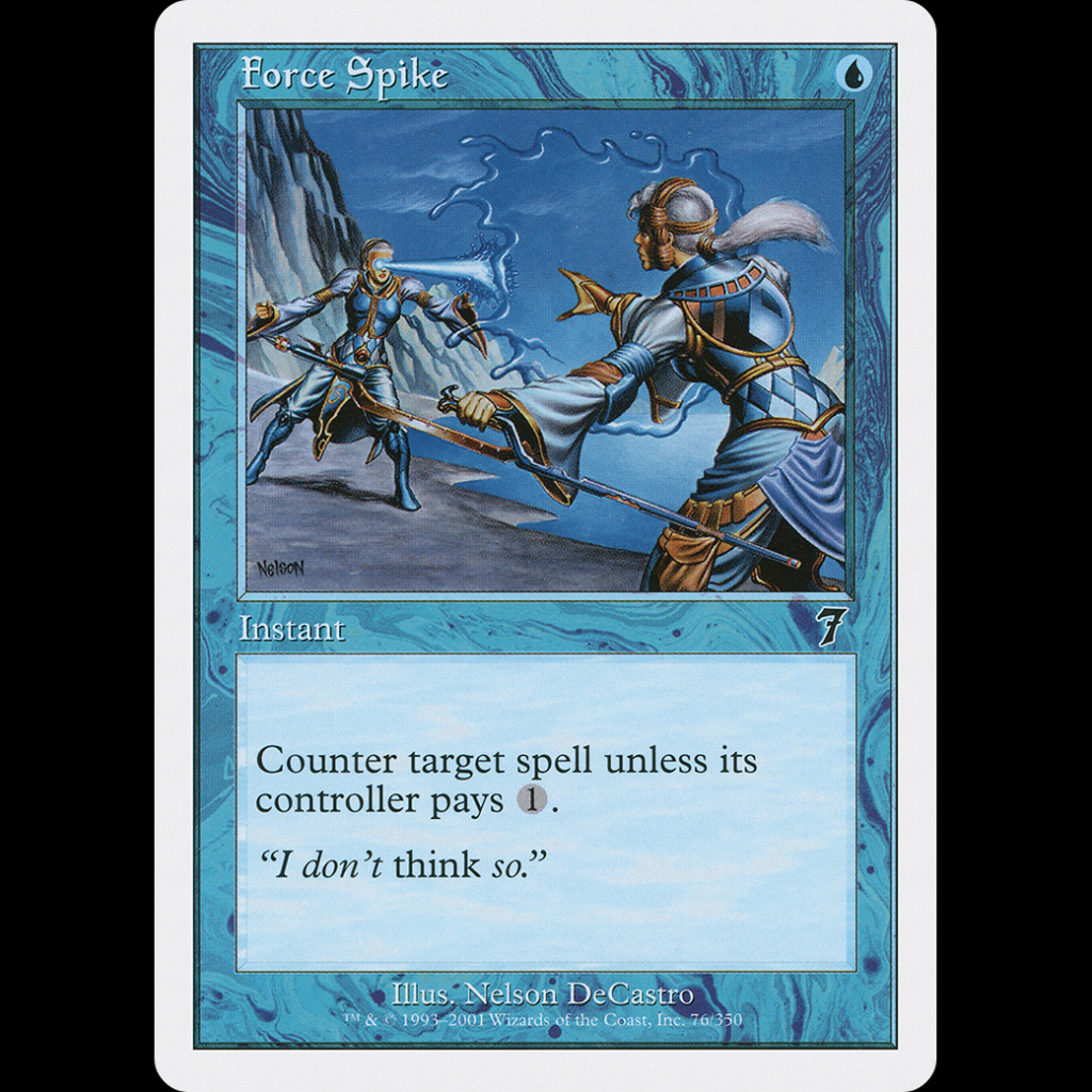 MTG Force Spike Seventh Edition 7ed#76 - Madtoyz