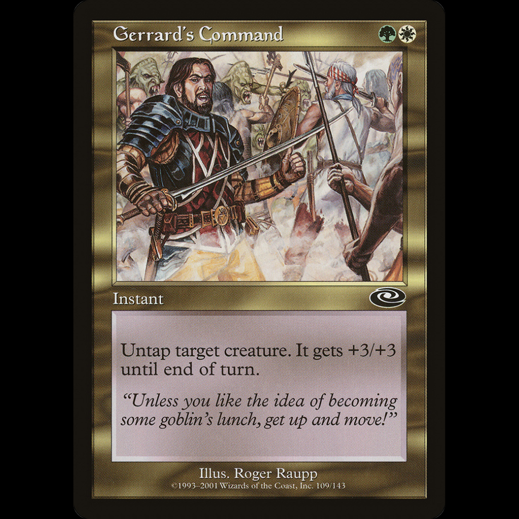 MTG Gerrard's Command Planeshift pls#109 - Madtoyz