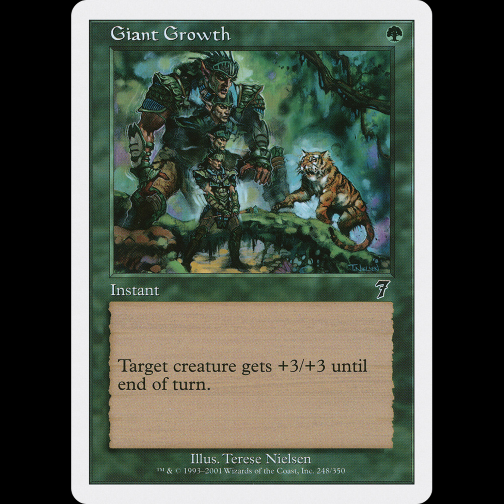 MTG Giant Growth Seventh Edition 7ed#248 - Madtoyz