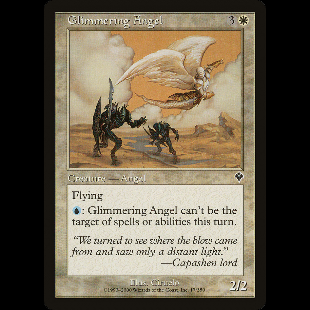 MTG Angel Centelleante (Glimmering Angel) Invasion inv#17 - Madtoyz