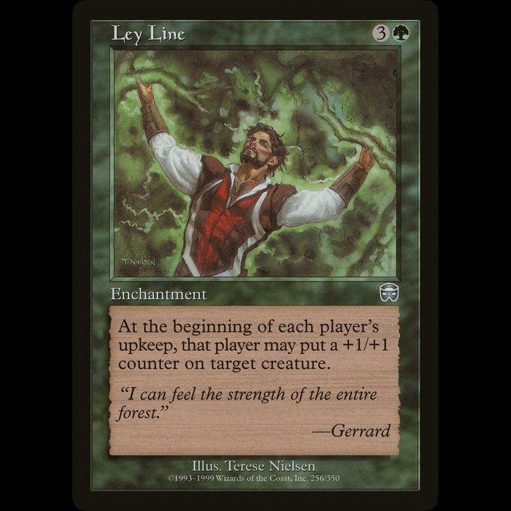 MTG Línea vital del prado (Ley Line) Mercadian Masques mmq#256 - Madtoyz