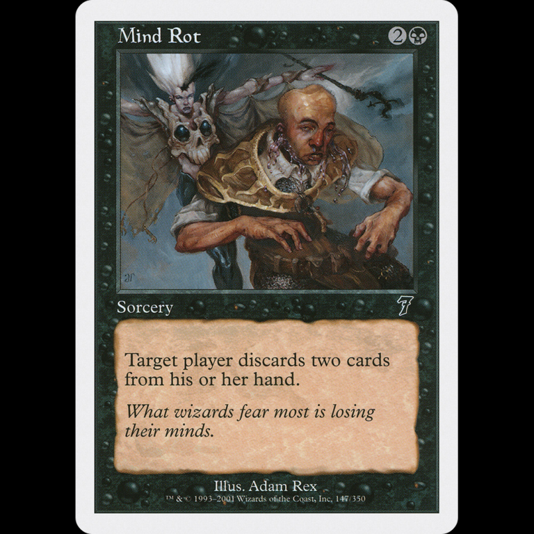 MTG Podredumbre mental (Mind Rot) Seventh Edition 7ed#147 - Madtoyz