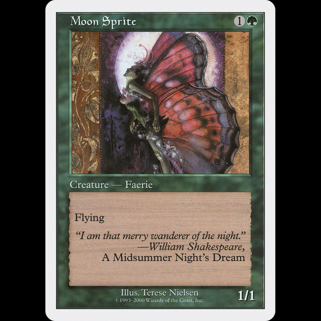 MTG Hada de la Luna (Moon Sprite) Starter 2000 s00#42 - Madtoyz