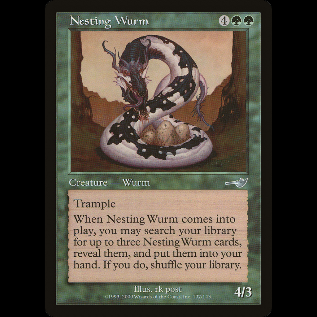 MTG Nesting Wurm Nemesis - Madtoyz
