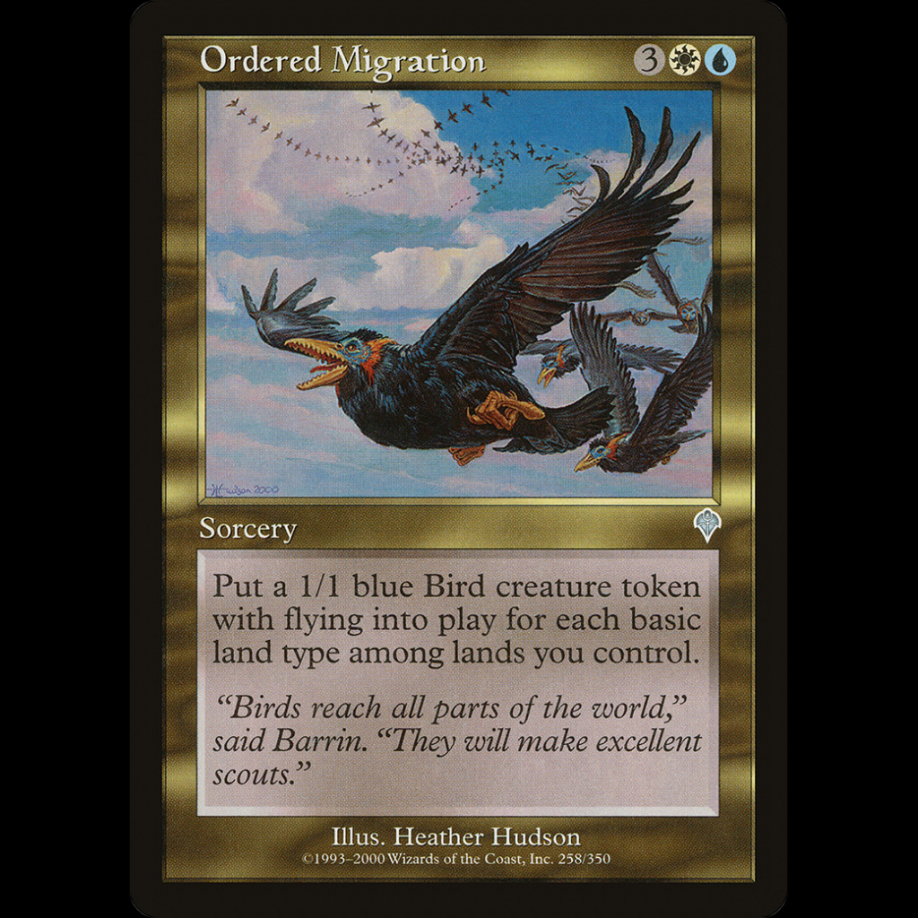 MTG Migración Ordenada (Ordered Migration) Invasion inv#258 - Madtoyz