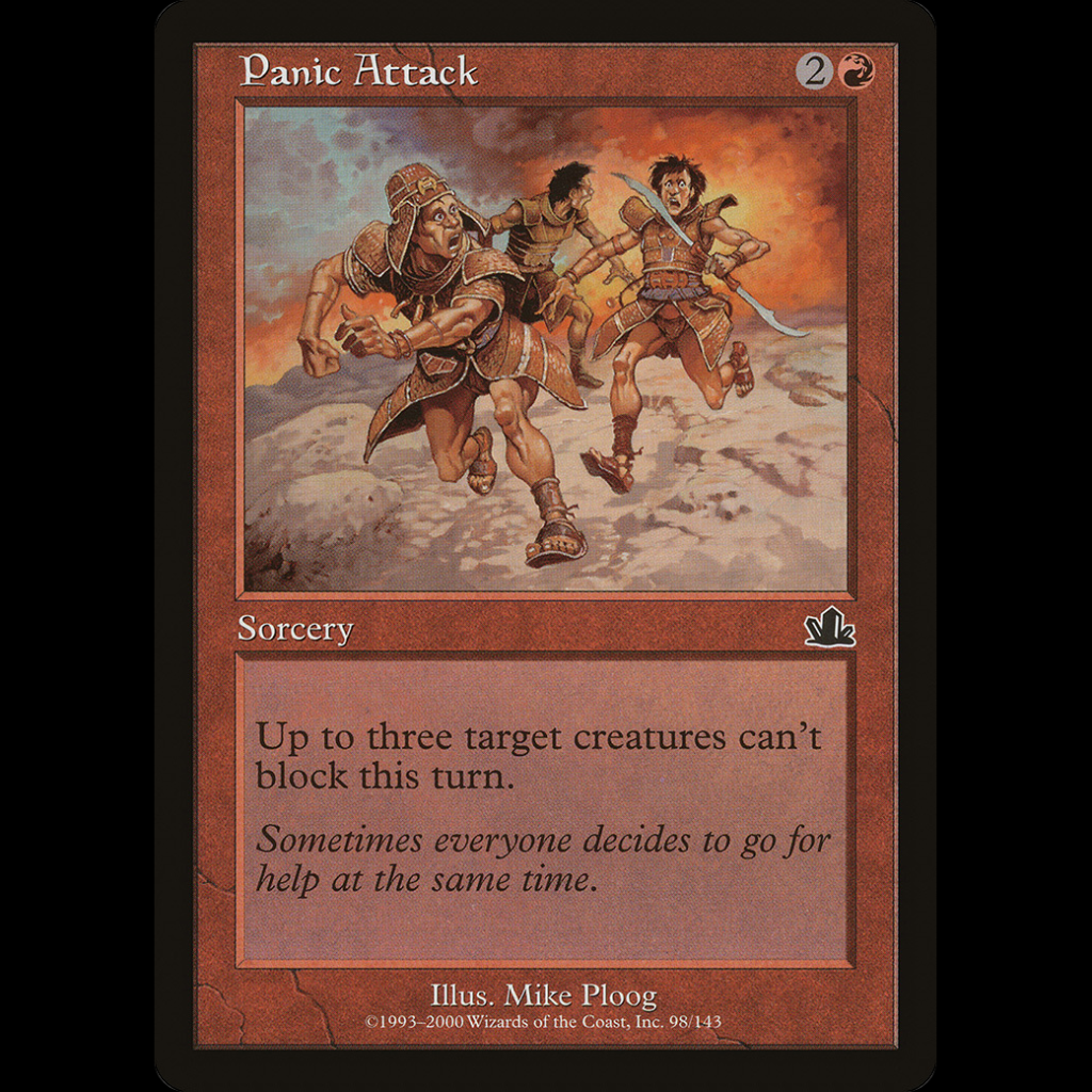 MTG Ataque de Panico (Panic Attack) Prophecy pcy#98 - Madtoyz