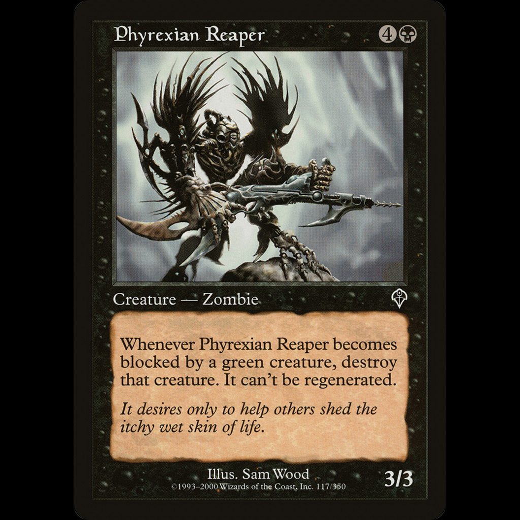 MTG Phyrexian Reaper Invasion inv#117 - Madtoyz