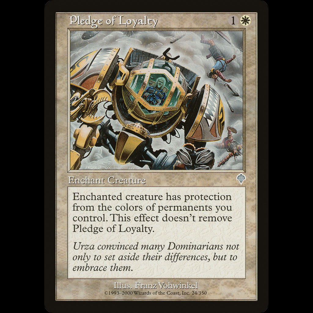 MTG Promesa de Lealtad (Pledge of Loyalty) Invasion inv#24 - Madtoyz