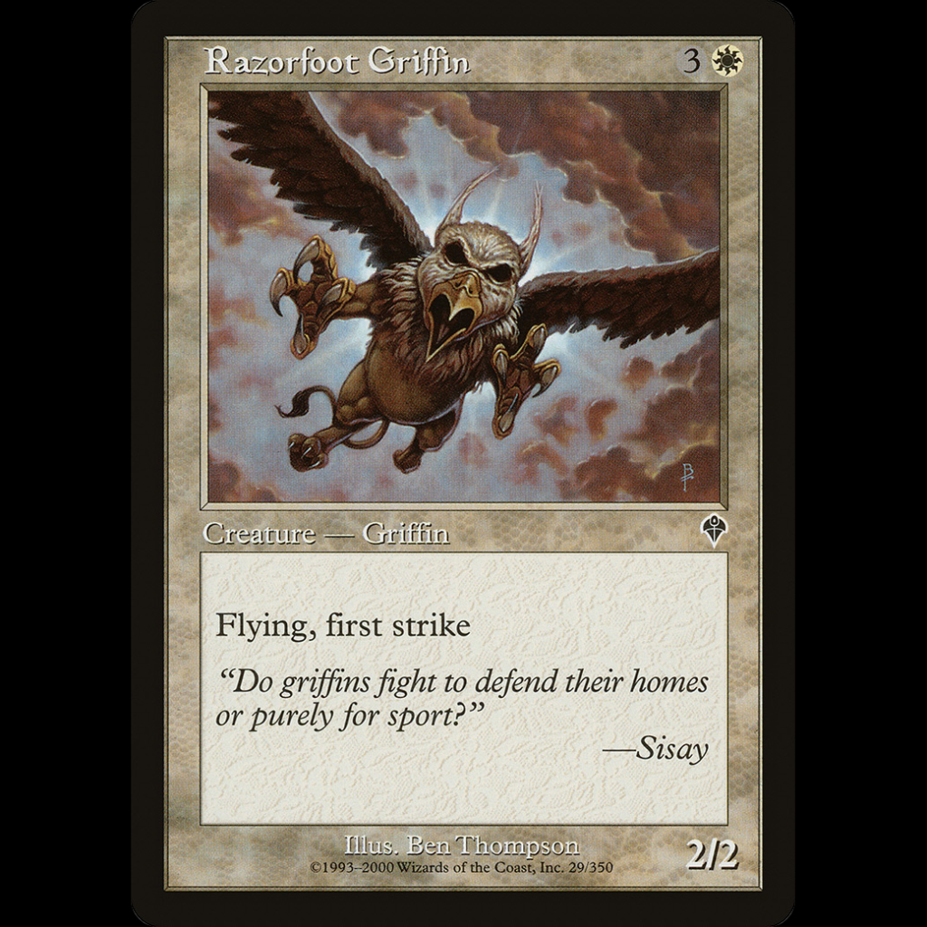 MTG Razorfoot Griffin Invasion inv#29 - Madtoyz