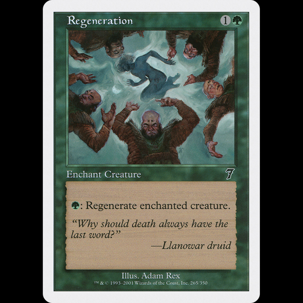 MTG Regeneración (Regeneration) Seventh Edition 7ed#265 - Madtoyz