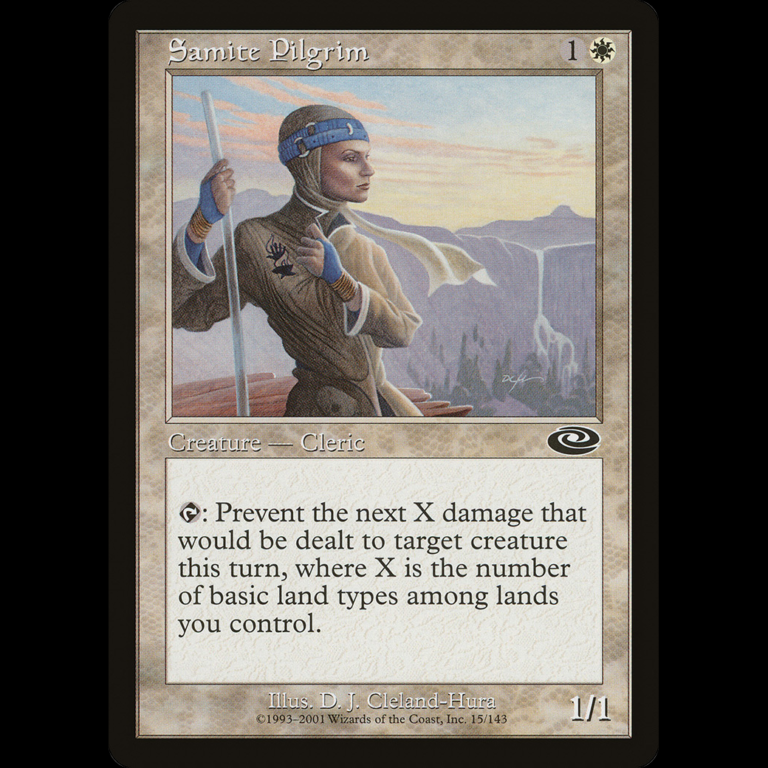MTG Peregrina Samita (Samite Pilgrim) Planeshift pls#15 - Madtoyz