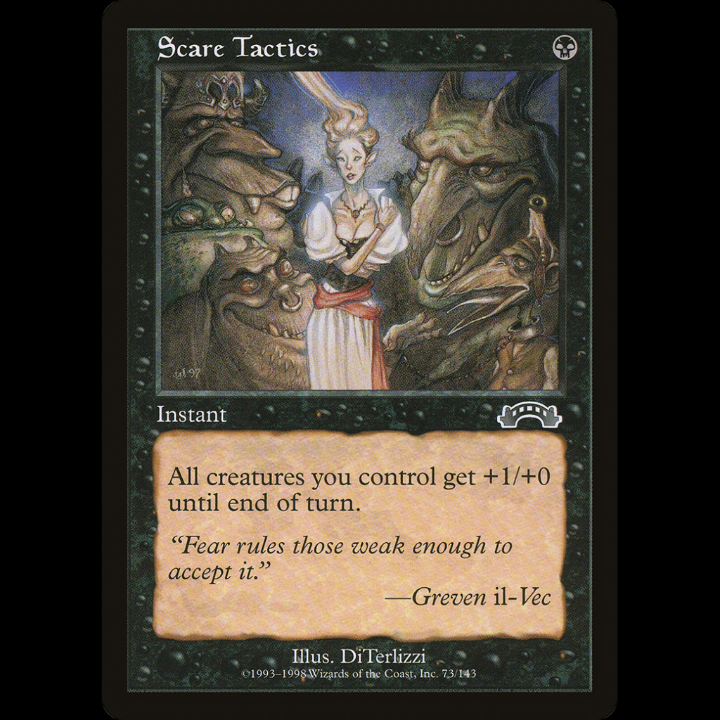MTG Scare Tactics Exodus exo#73 - Madtoyz