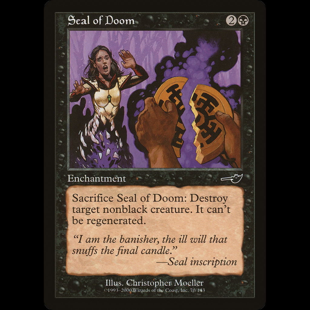 MTG Seal of Doom Nemesis - PL - Madtoyz
