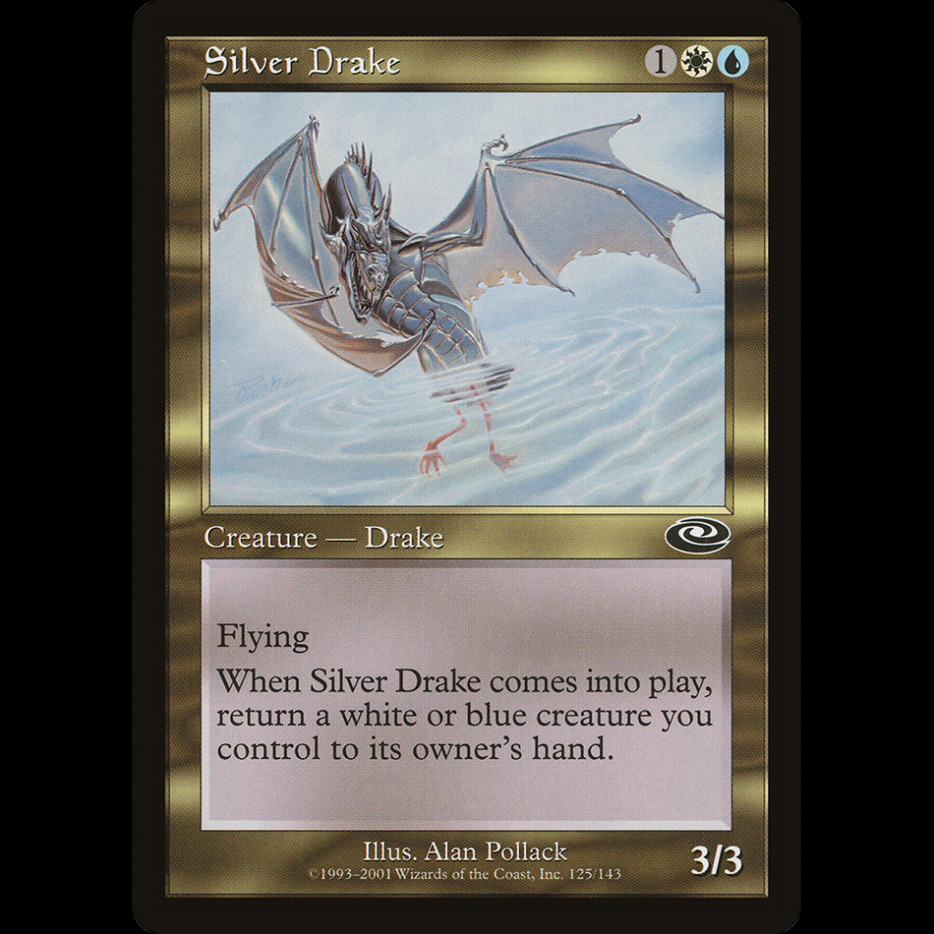 MTG Silver Drake Planeshift pls#125 - Madtoyz