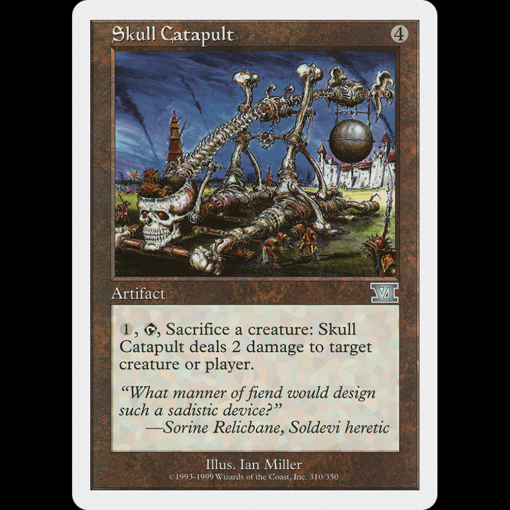 MTG Catapulta de Craneos (Skull Catapult) Classic Sixth Edition 6ed#310 ...