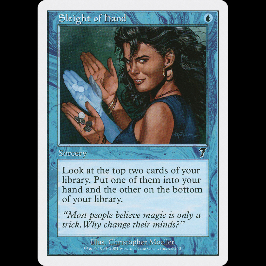 MTG Juego de manos (Sleight of Hand) Seventh Edition 7ed#98 - Madtoyz
