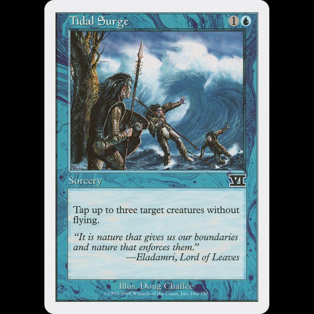 MTG Oleaje de Marea (Tidal Surge) Classic Sixth 6ed#102 - Madtoyz
