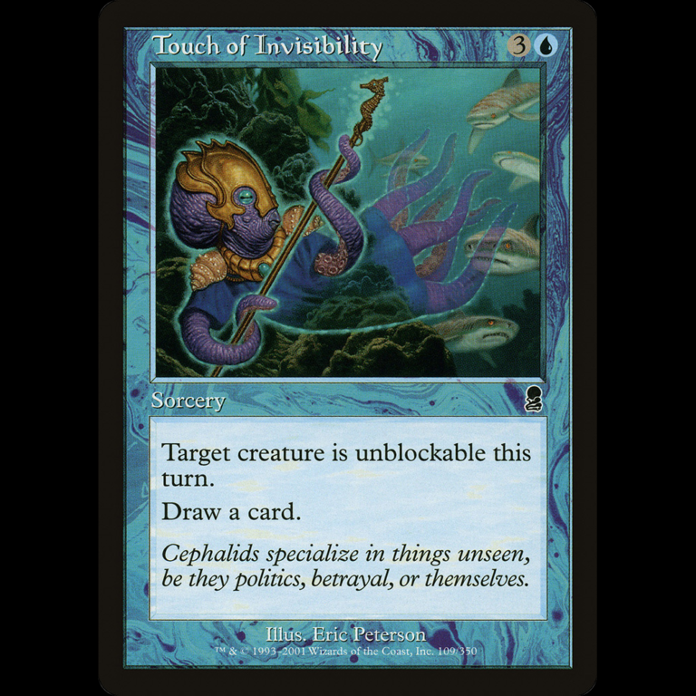MTG Toque de invisibilidad (Touch of Invisibility) Odyssey ody#109 ...