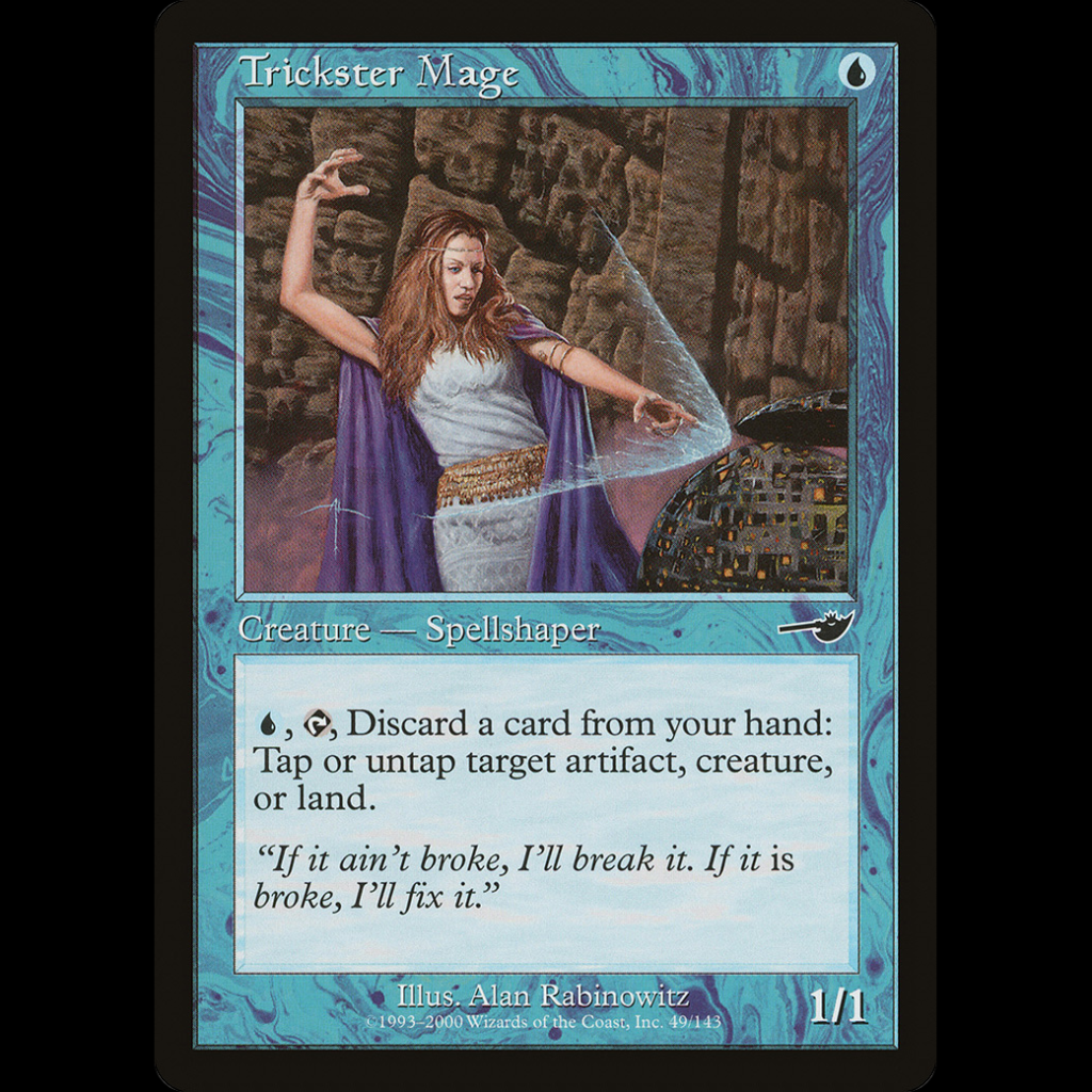 MTG Maga embustera (Trickster Mage) Nemesis nem#49 - Madtoyz