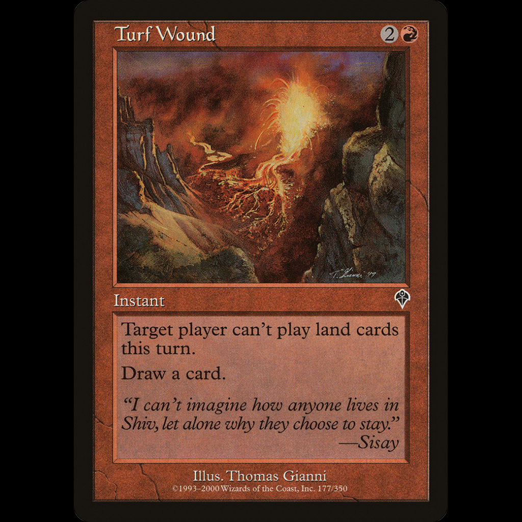 MTG Herida del Territorio (Turf Wound) Invasion inv#177 - Madtoyz