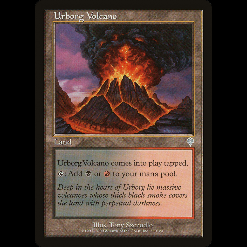 MTG Urborg Volcano Invasion inv#330 - Madtoyz