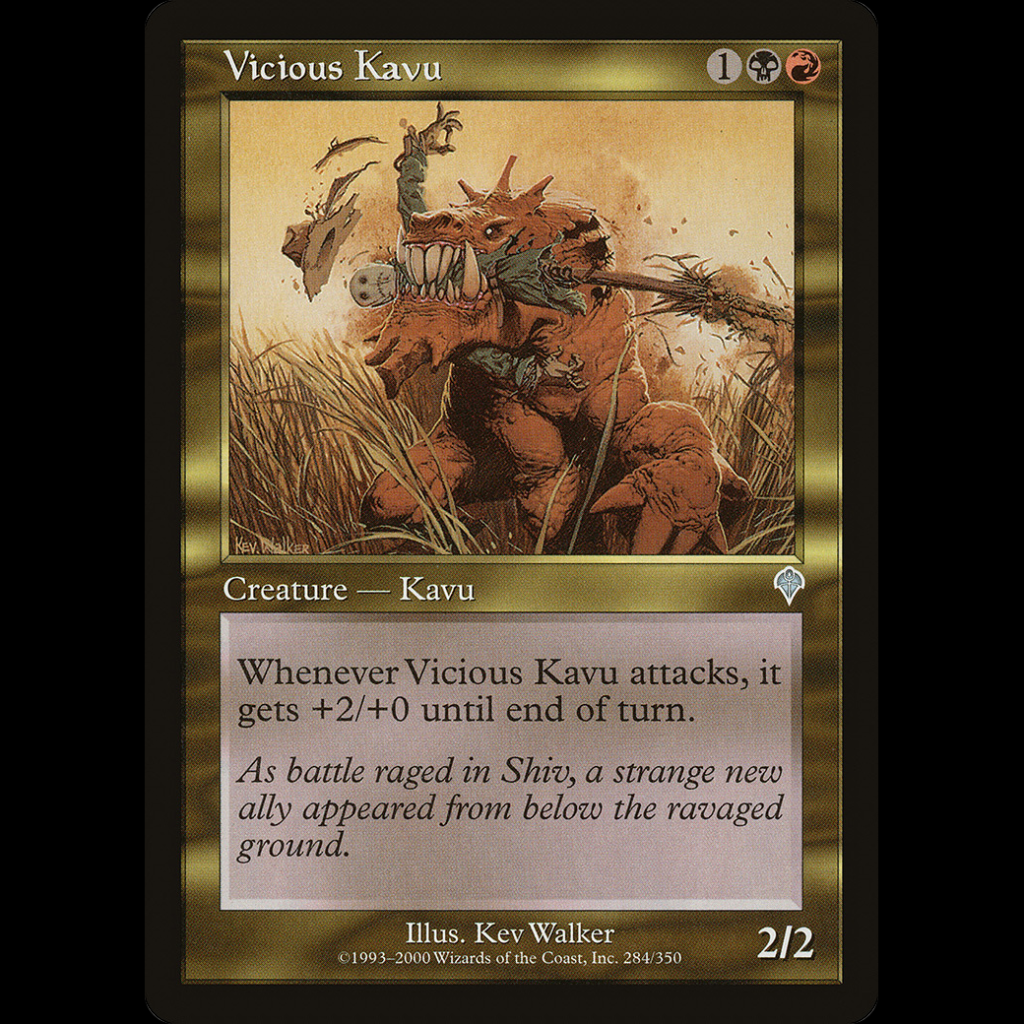 MTG Vicious Kavu Invasion inv#284 - Madtoyz