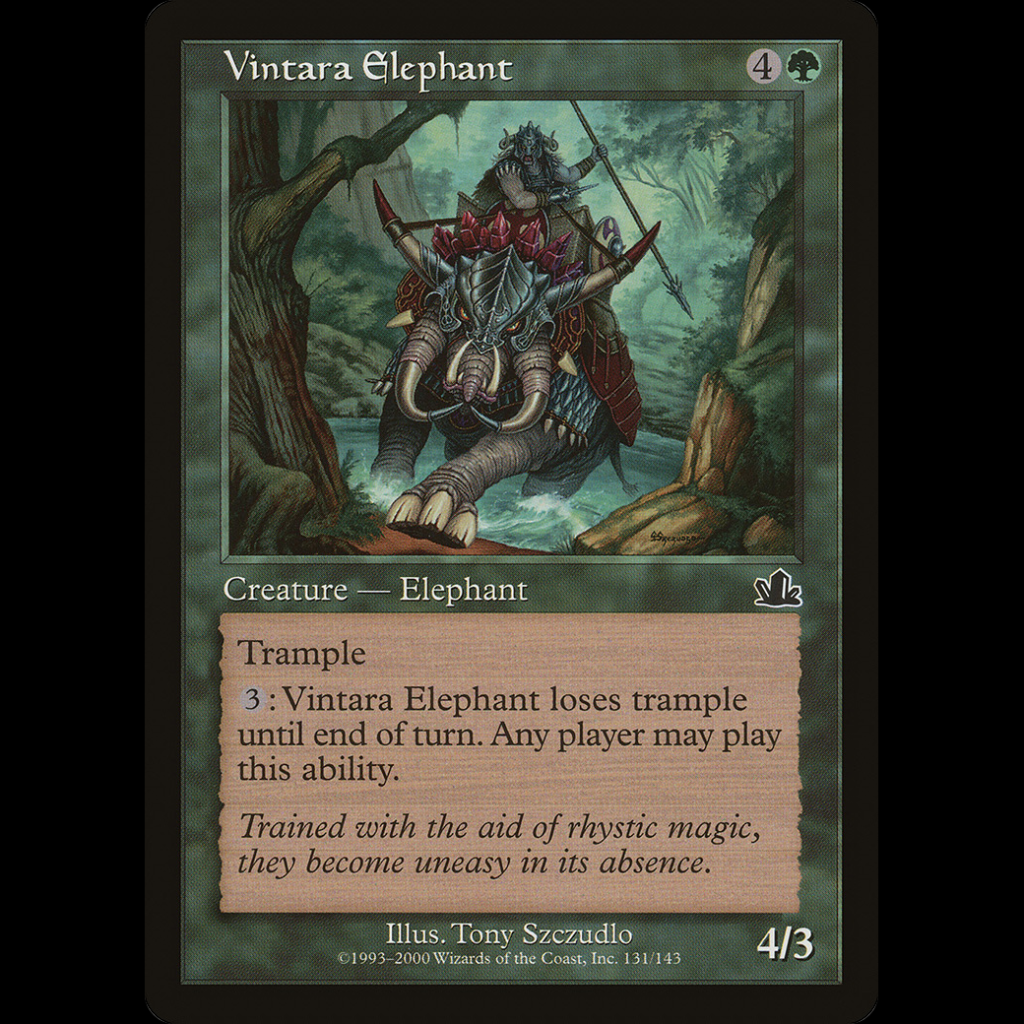 MTG Elefante de Vintara (Vintara Elephant) Prophecy pcy#131 - Madtoyz